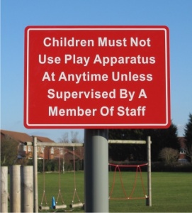 General School Notice Signs - Post Mounted - Signs 4 Schools